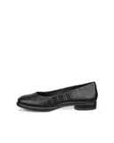 Women's ECCO® Sculpted LX Leather Ballerina | Black