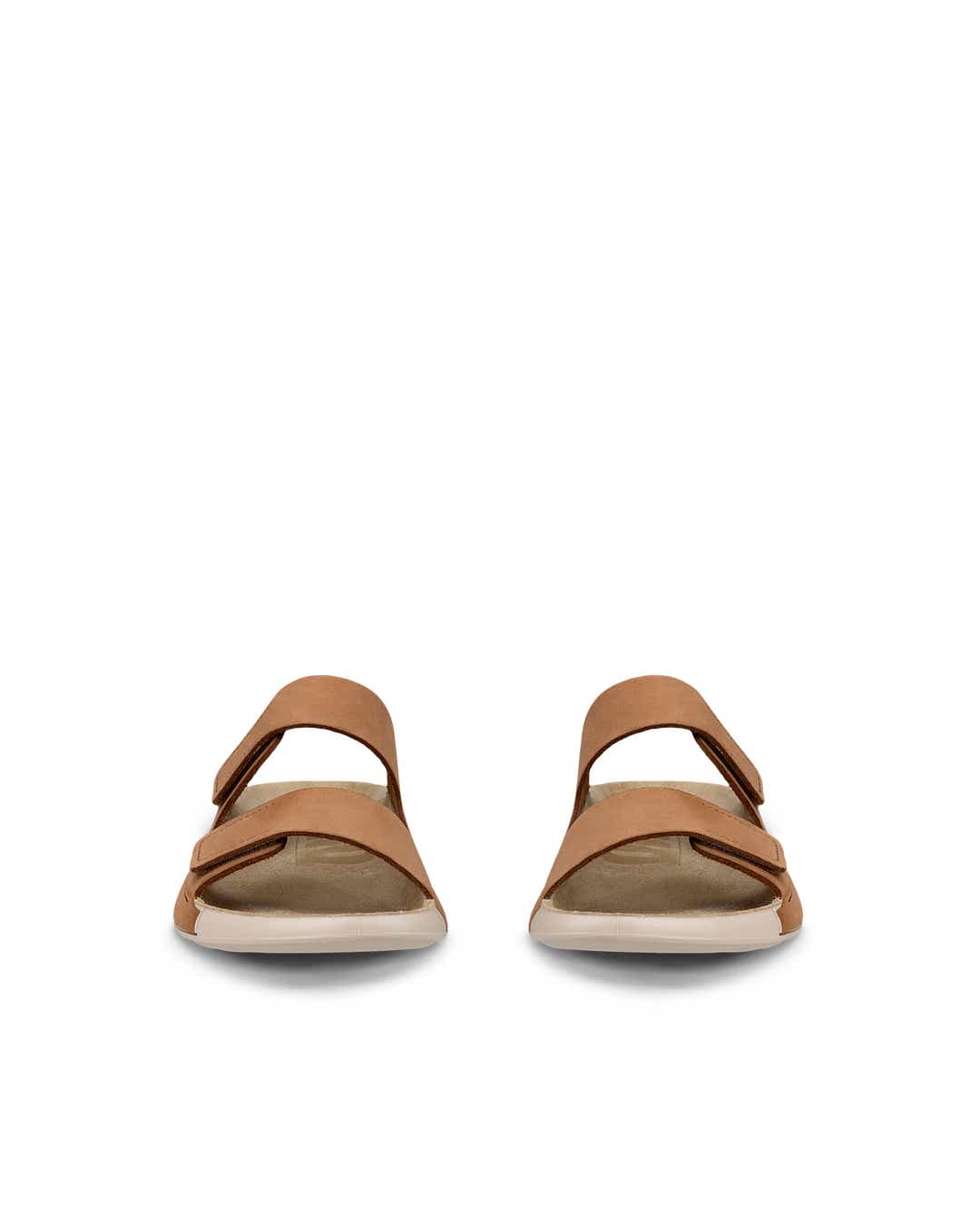 Women's ECCO® Cozmo Nubuck Two Strap Sandal | Brown