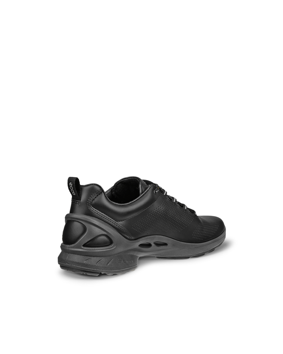 Women's ECCO® Biom Fjuel Leather Outdoor Sneaker | Black