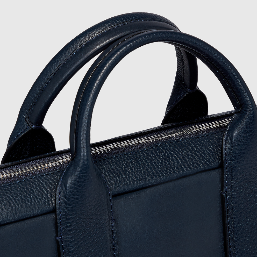 ECCO TEXTUREBLOCK LAPTOP BAG | Blue