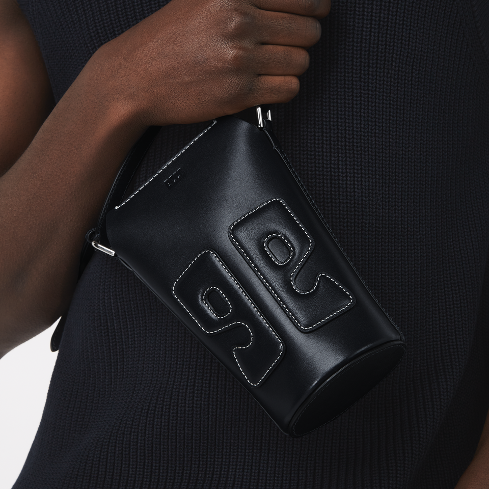 ECCO® E Pot Leather Crossbody Bag | Blue