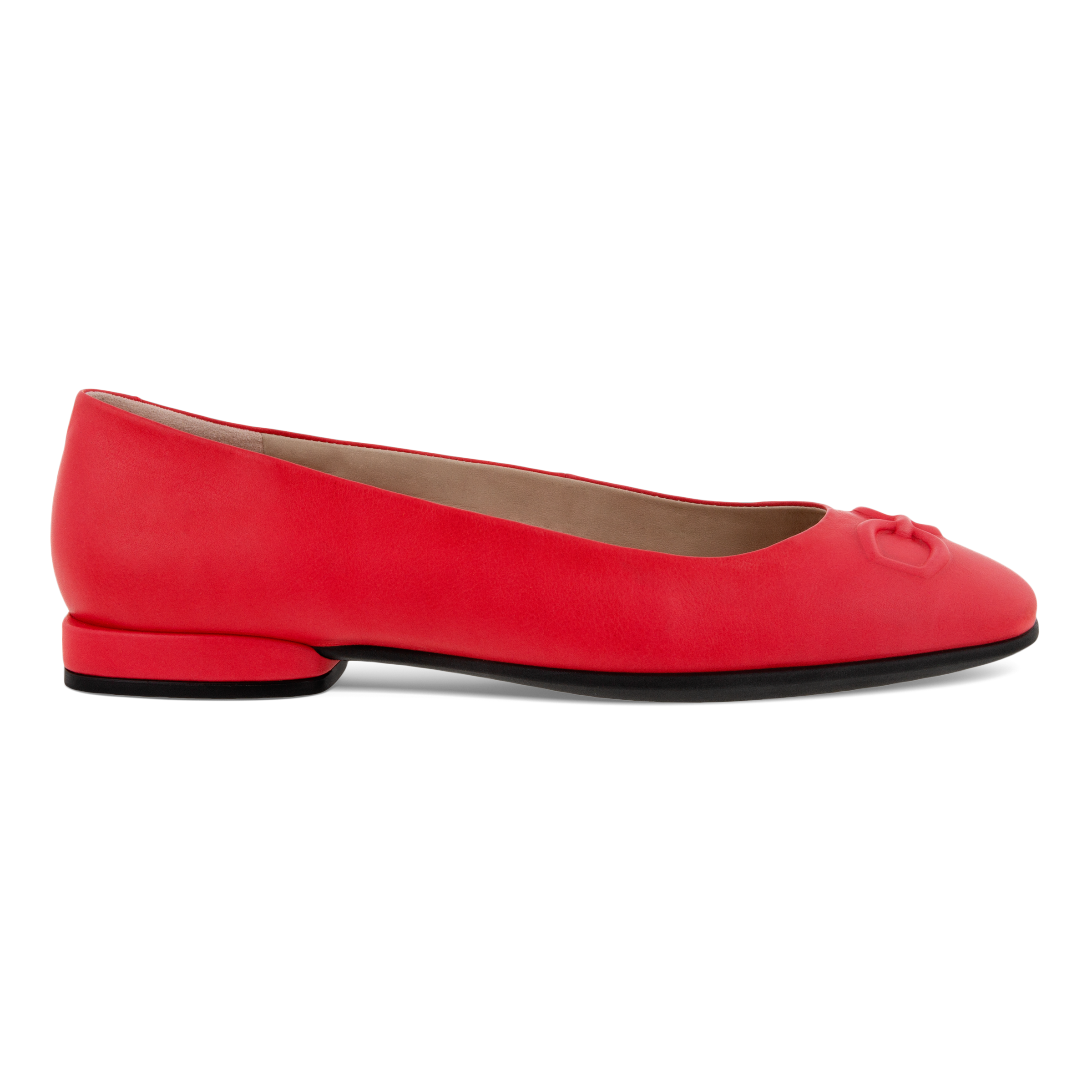 ECCO ANINE SQUARED Ballerinas | Red