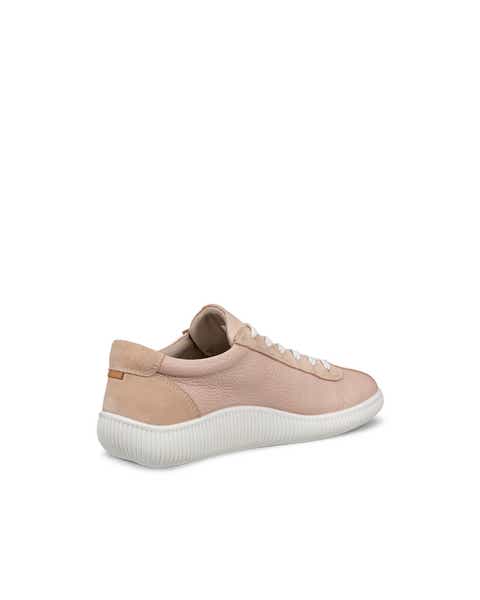 Women's ECCO® Soft Zero Leather Sneaker | Pink