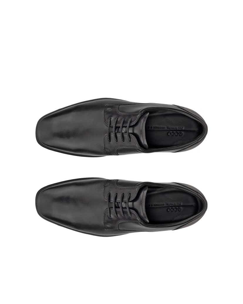 Men's ECCO® Metropole Milan Leather Derby Shoe | Black