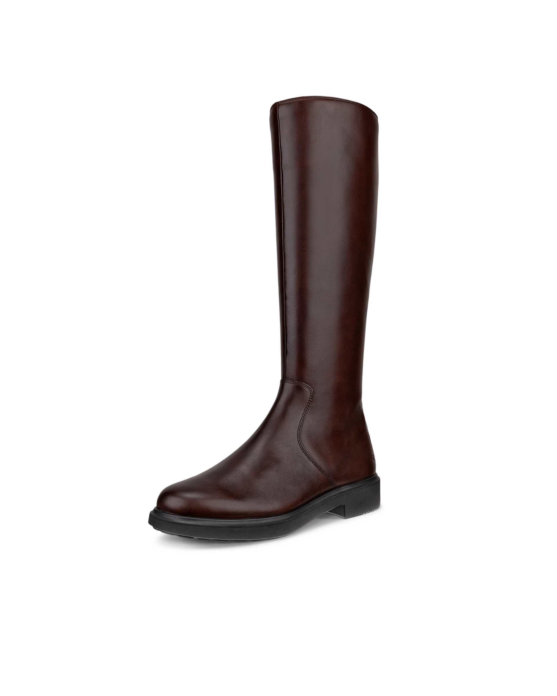 Women's ECCO® Metropole Amsterdam Leather High-Cut Boot | Brown