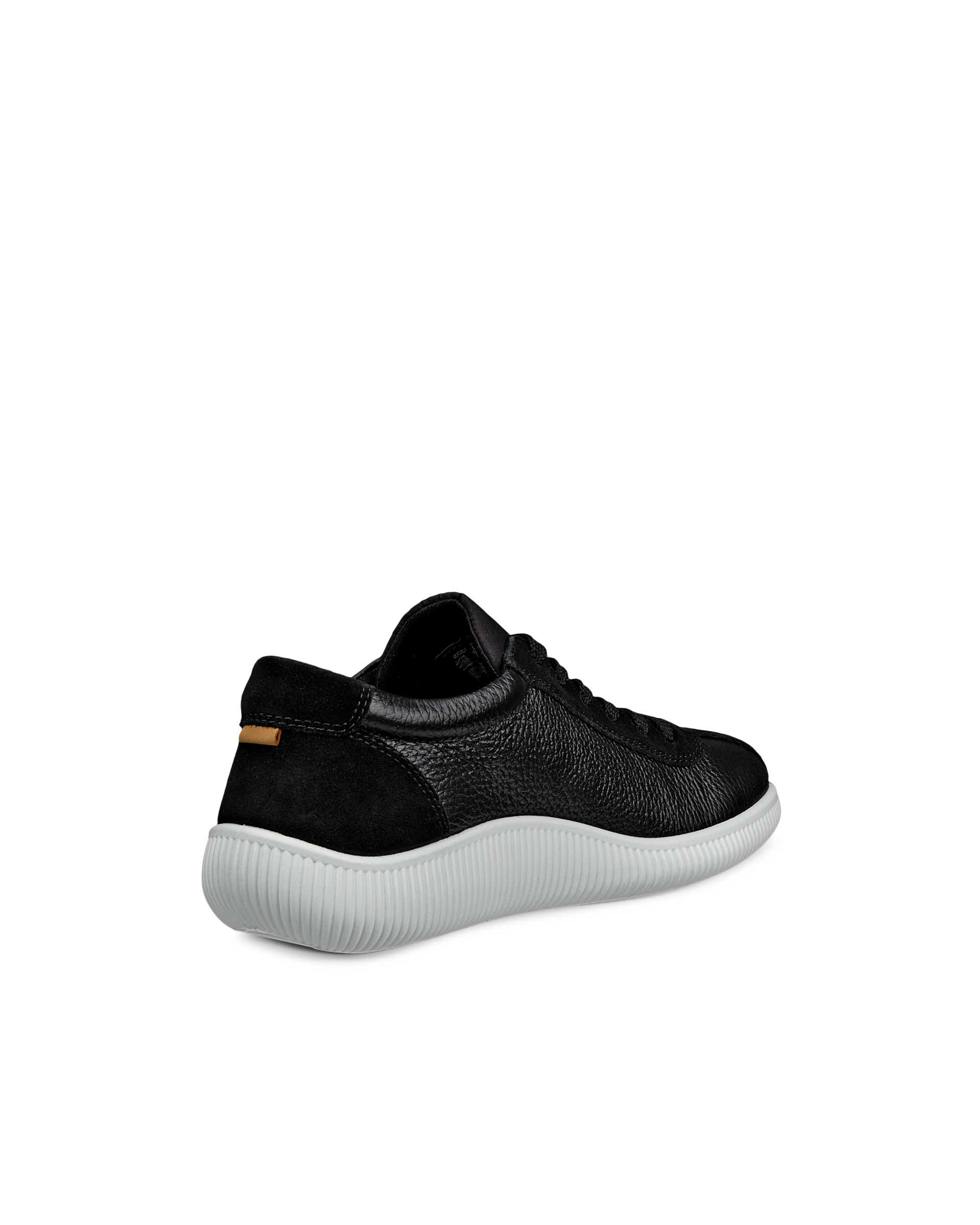 Women's ECCO® Soft Zero Leather Sneaker | Black