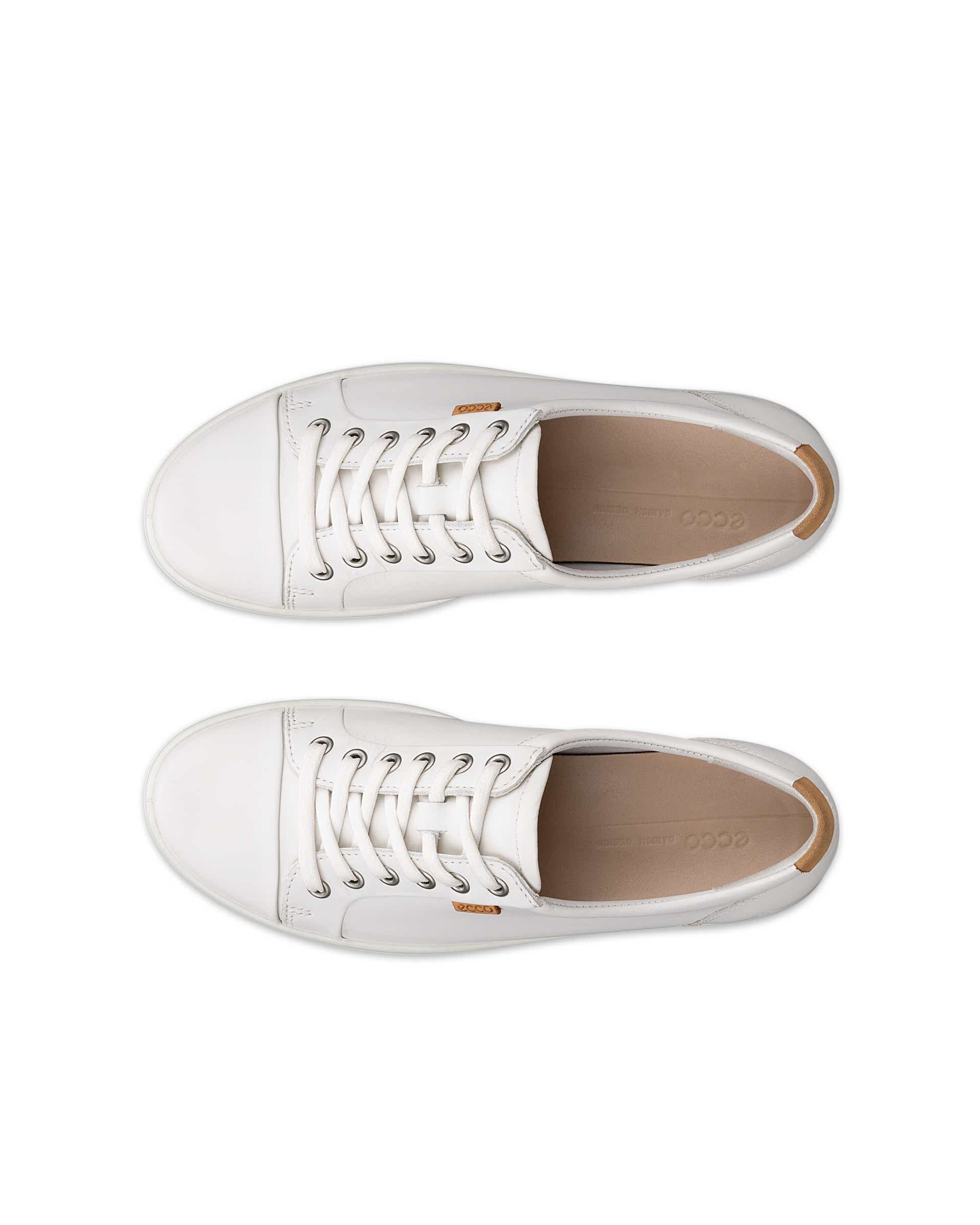 Women's ECCO® Soft 7 Leather Sneaker | White