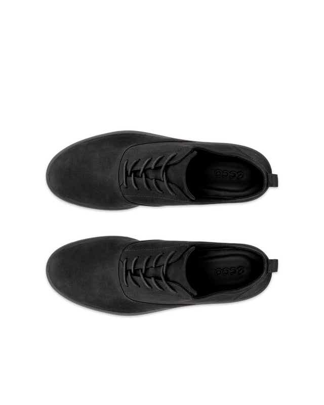 Women's ECCO® Bella Nubuck Lace-Up Shoe | Black