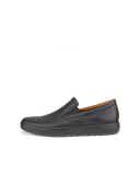 ECCO SOFT 7 MEN'S SLIP-ON | Black