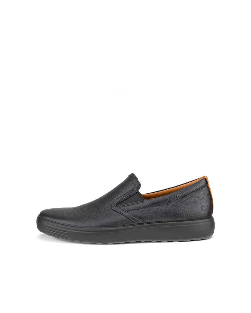 ECCO SOFT 7 MEN'S SLIP-ON | Black