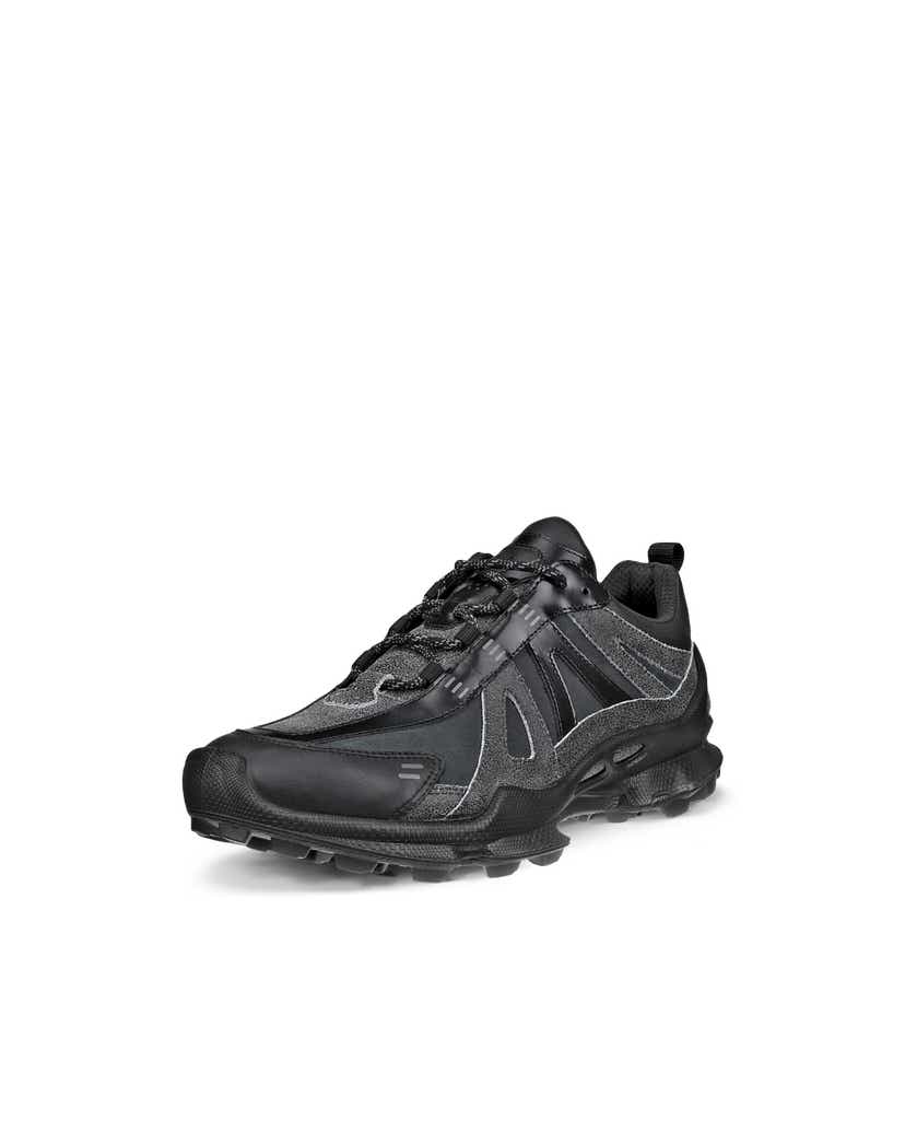 Men's ECCO® BIOM C-Trail Leather Sneaker | Black