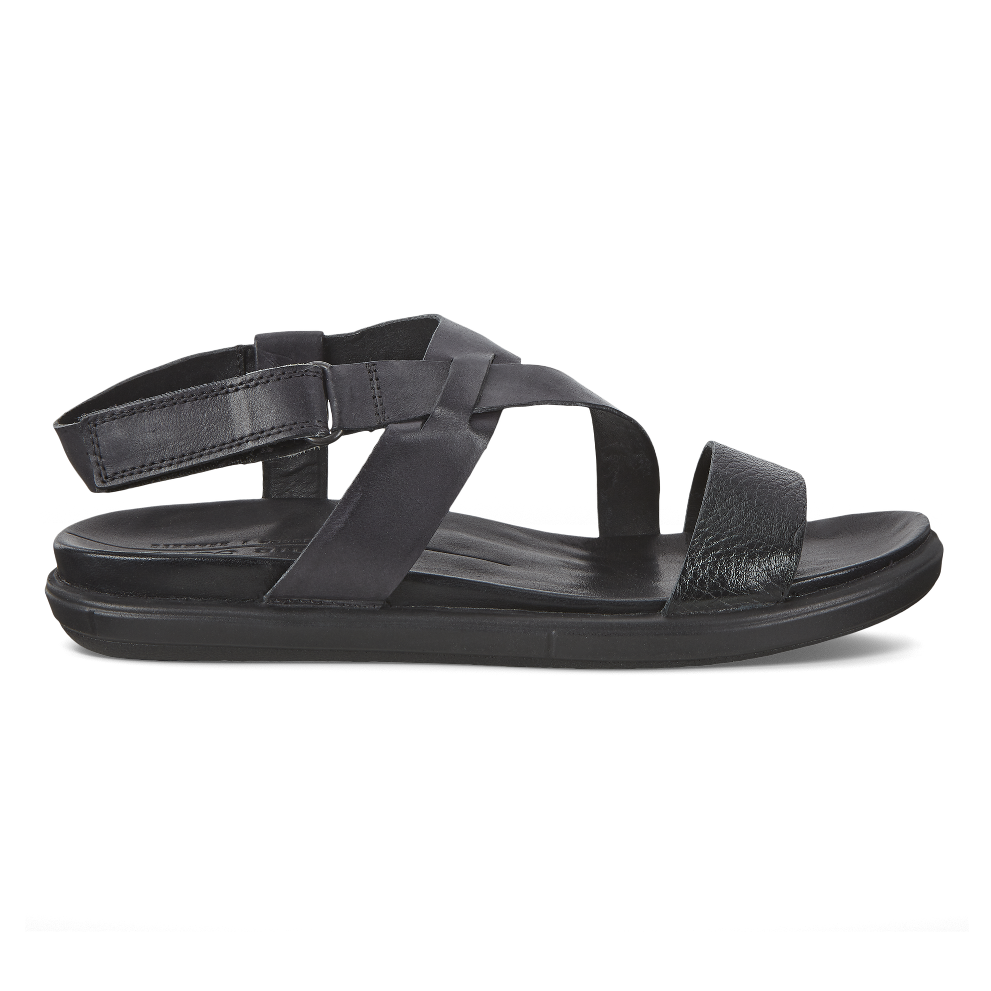 ECCO Simpil Sandal Flat Sandal | Black