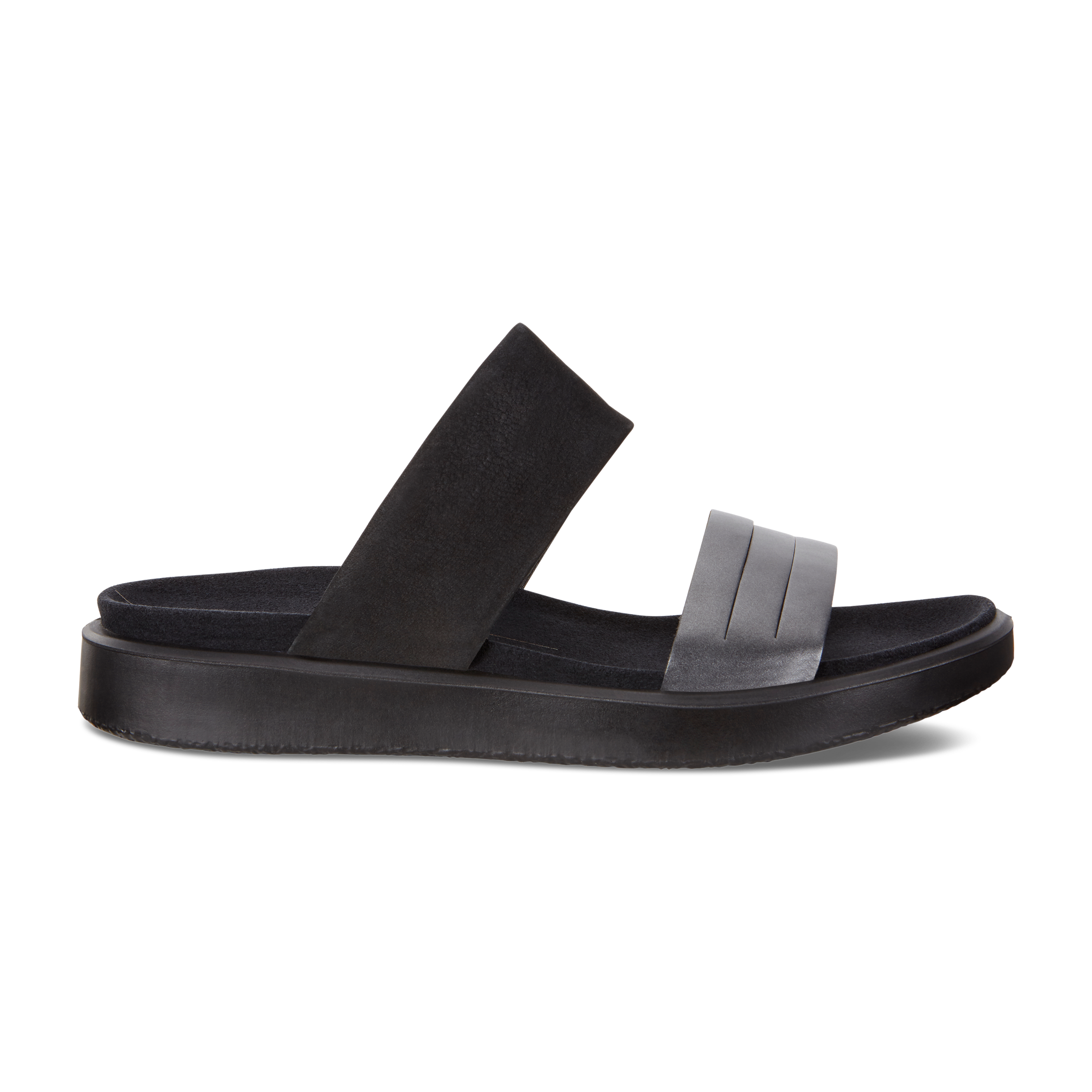 ECCO FLOWT W Flat Sandal | Metallics