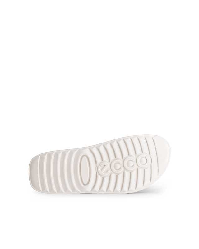 Women's ECCO® Cozmo Leather Two-Strap Sandal | Gold