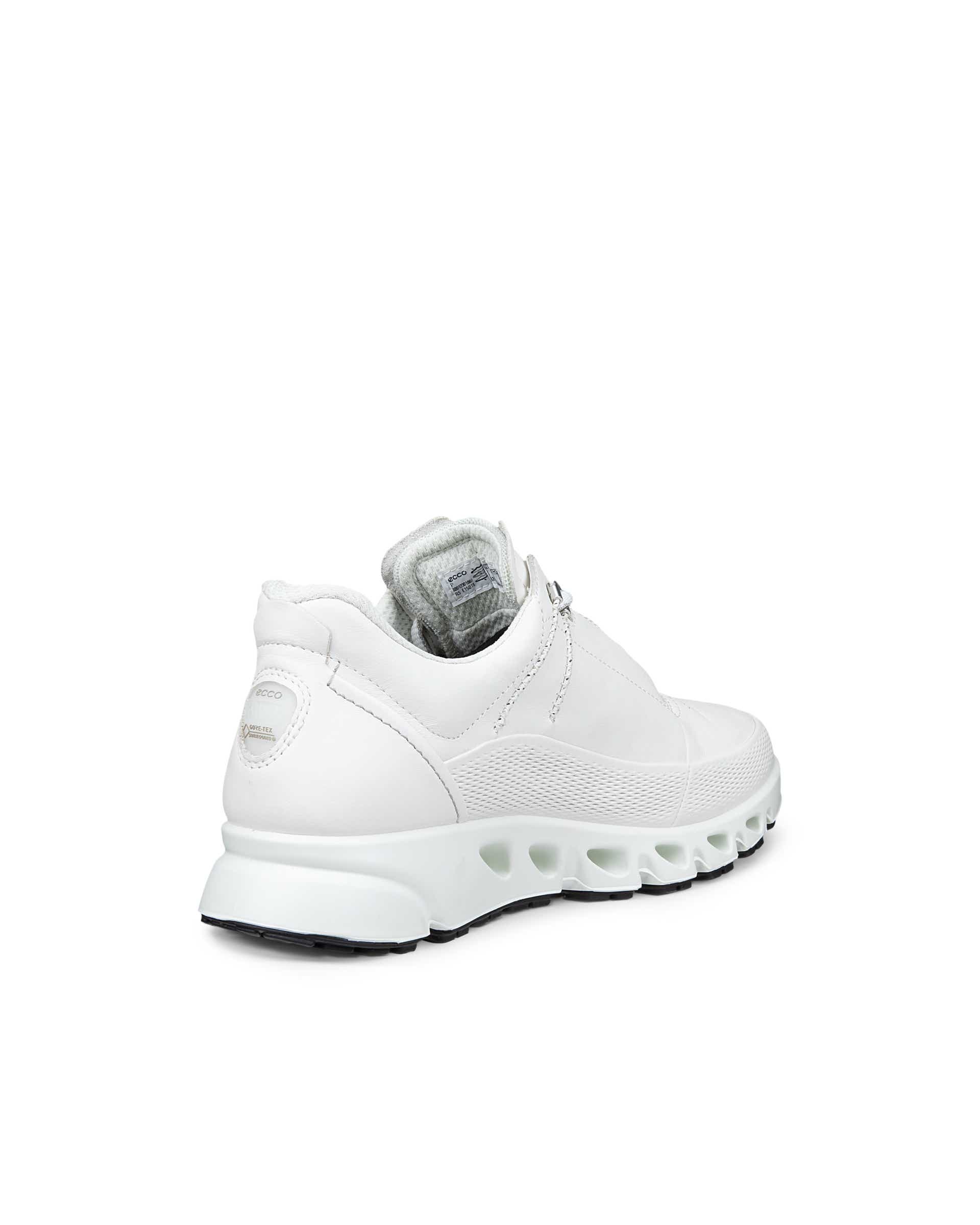 Women's ECCO® Multi-Vent Leather Gore-Tex Shoe | White
