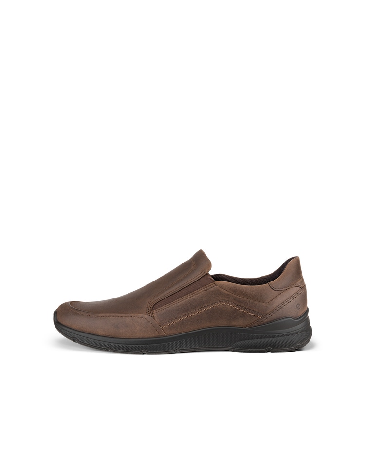 Men's ECCO® Irving Nubuck Slip-On | Black