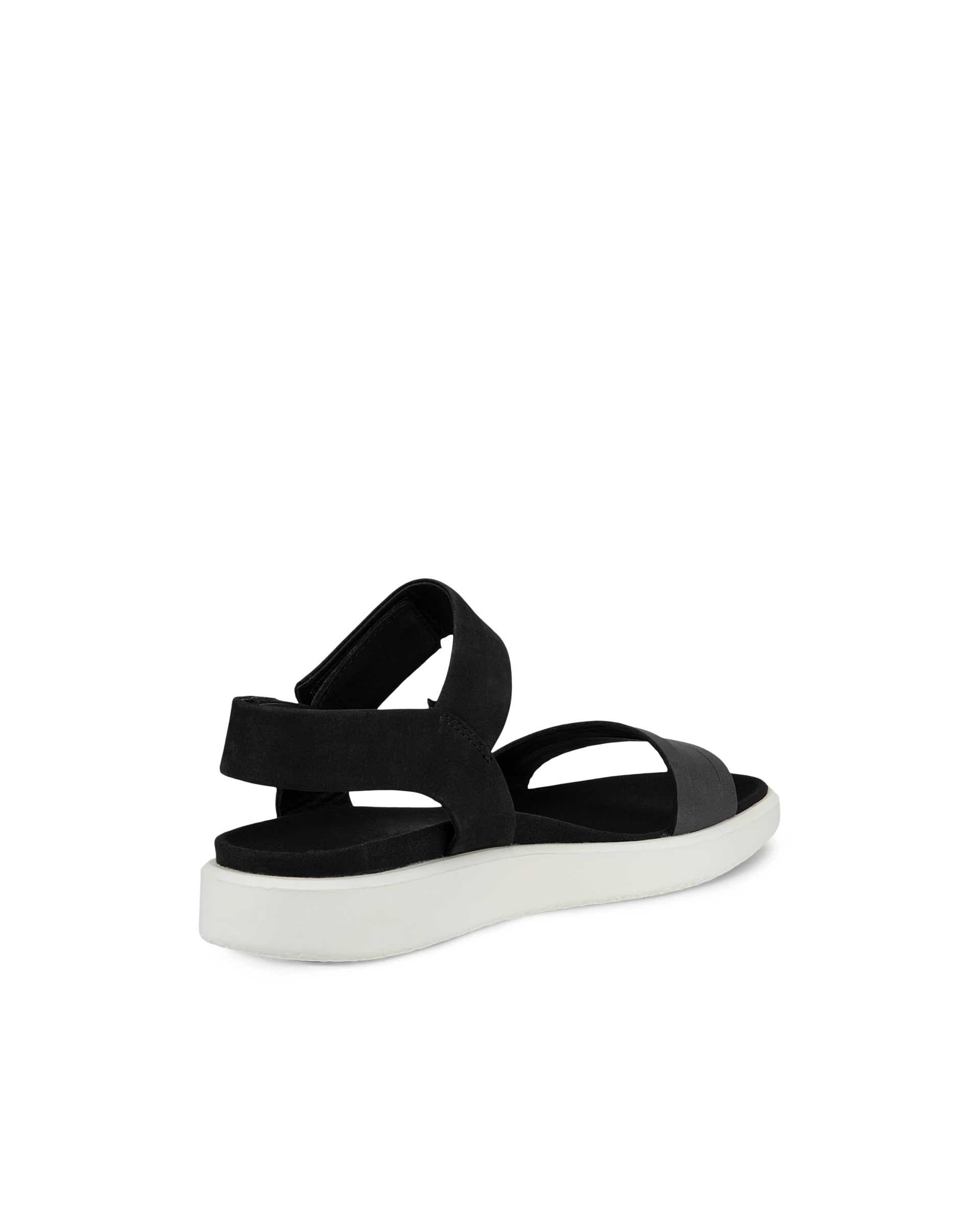 Women's ECCO® Flowt Nubuck Sandal | Black