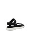 Women's ECCO® Flowt Nubuck Sandal | Black