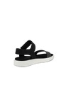 Women's ECCO® Flowt Nubuck Sandal | Black