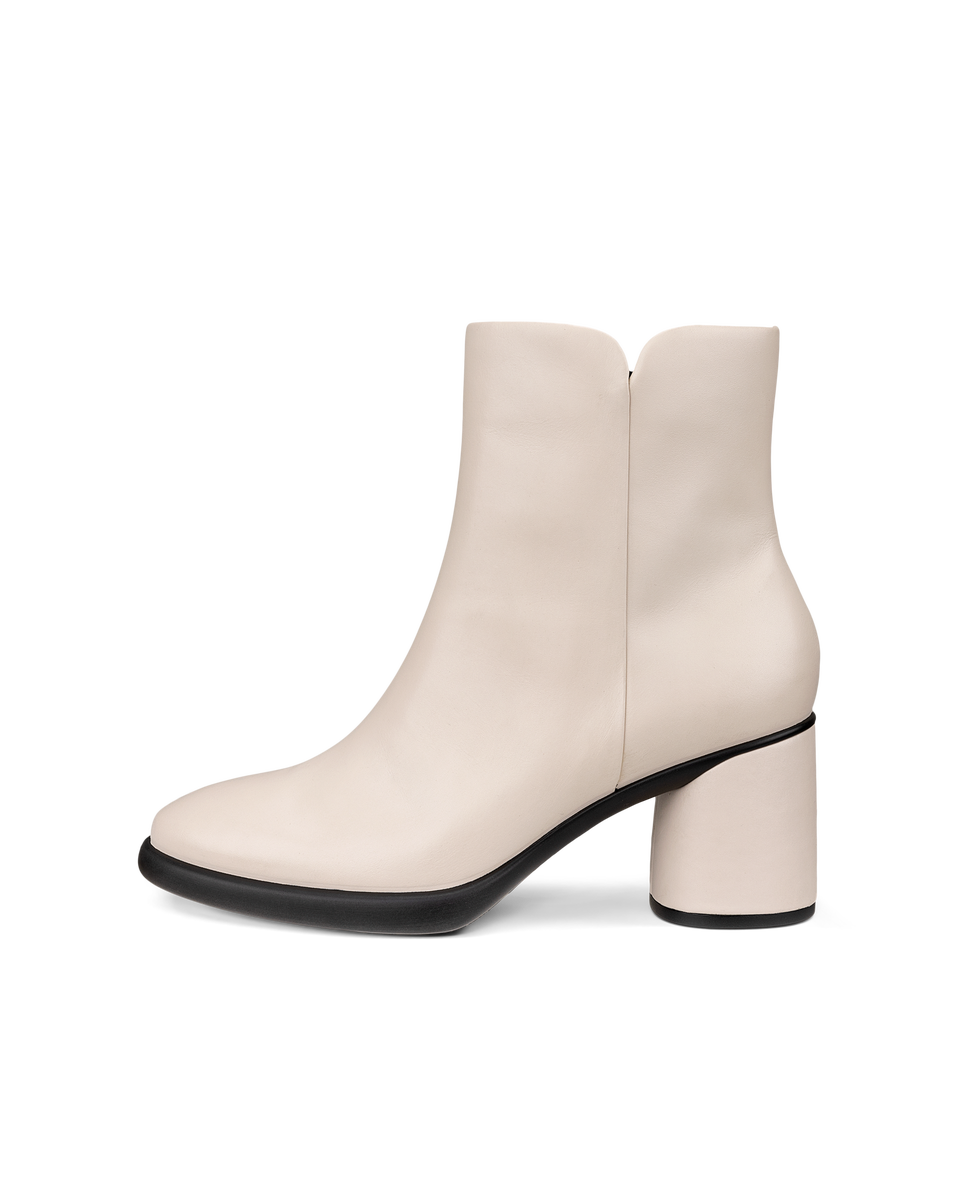 Women's ECCO® Sculpted Lx 55 Leather Mid-Cut Boot | White