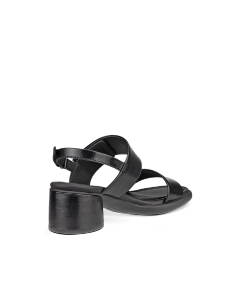 Women's ECCO® Sculpted Sandal LX 35 Leather Heeled Sandal | Black