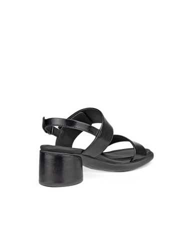 Women's ECCO® Sculpted LX 35 Leather Heeled Sandal | Black