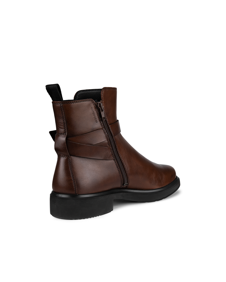 Women's ECCO® Metropole Amsterdam Leather Waterproof Boot | Brown