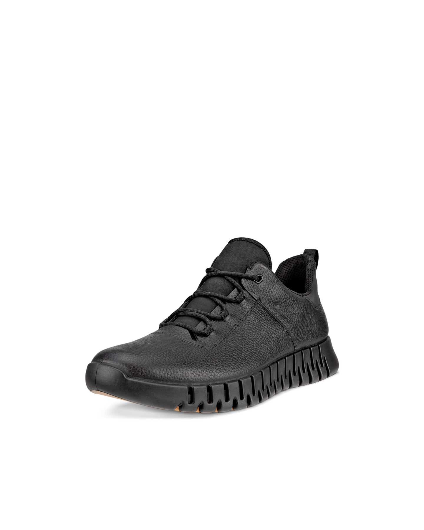 Men's ECCO® Gruuv Leather Gore-Tex Sneaker | Black