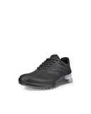 Men's ECCO® Golf S-Three Leather Gore-Tex Shoe | Black