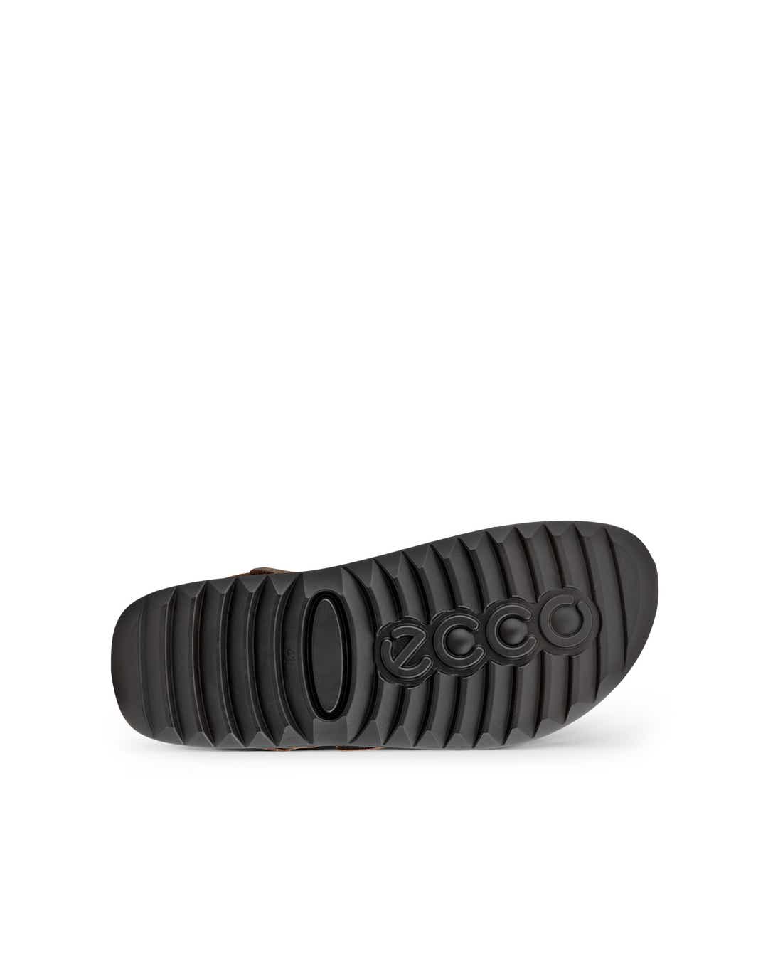 Men's ECCO® Cozmo Nubuck Two Strap Sandal | Brown