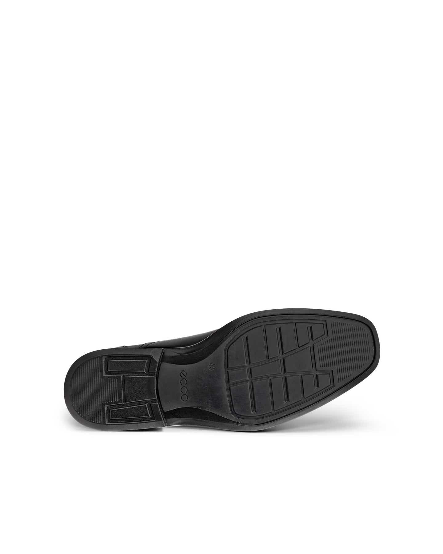 Men's ECCO® Metropole Milan Leather Slip-On Derby Shoe | Black