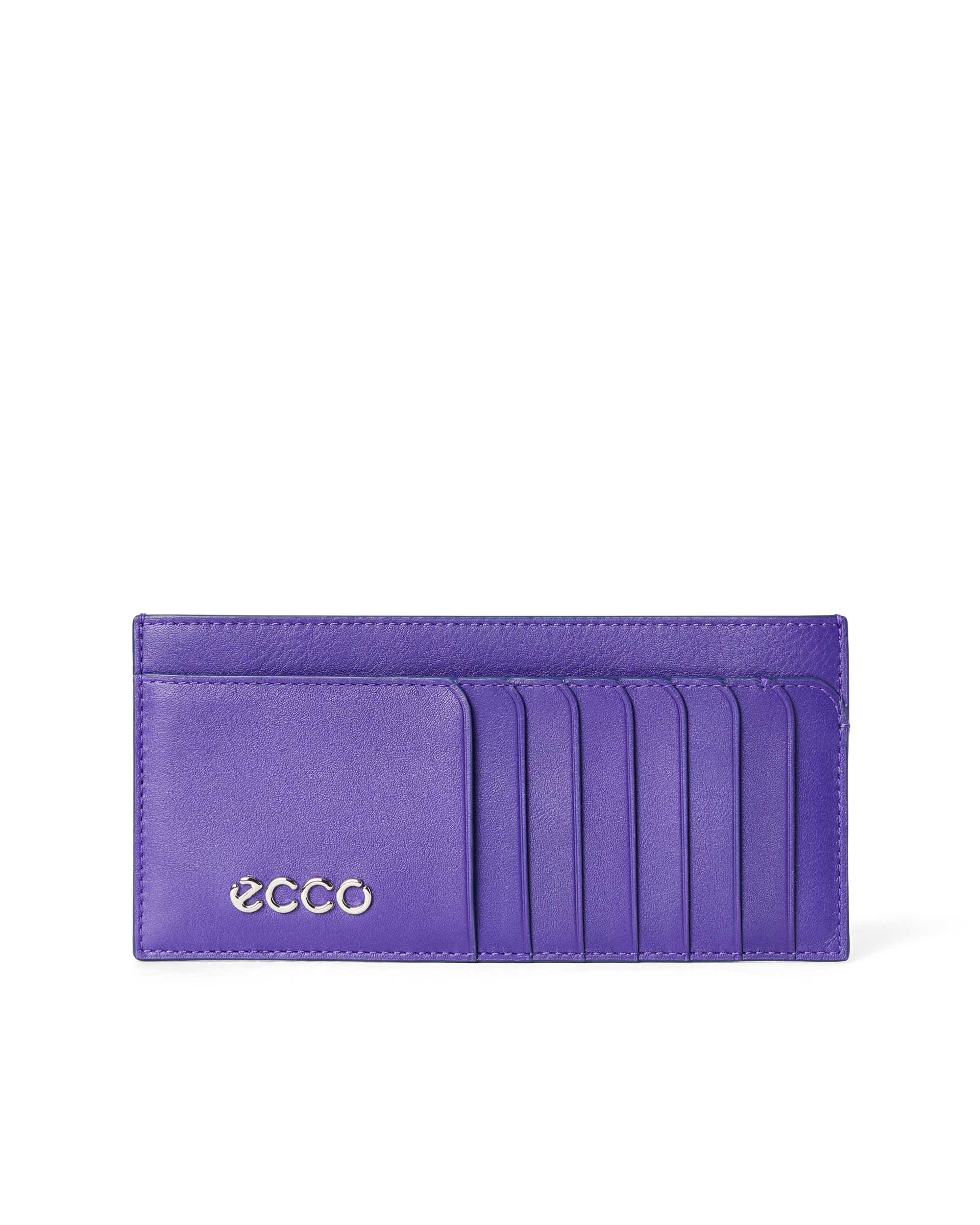 ECCO Wallet Soft Smooth レザーウォレット | パープル