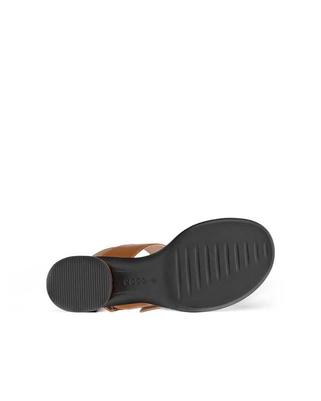 ECCO Sculpted LX 35 ウィメンズ レザーヒールサンダル | Brown