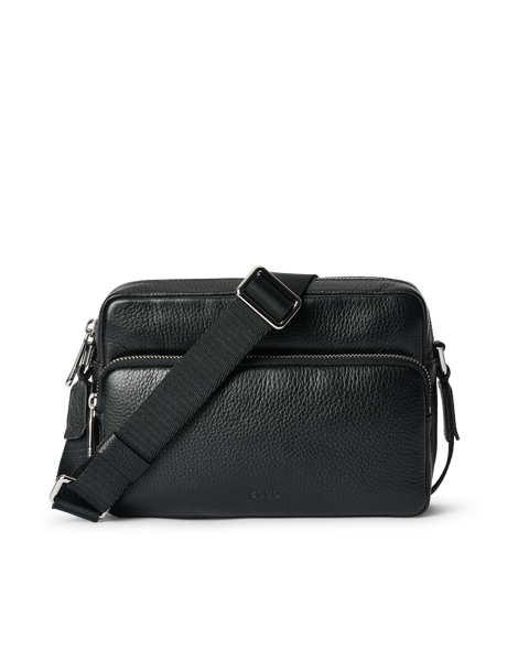 ECCO® Leather Camera Bag | Black