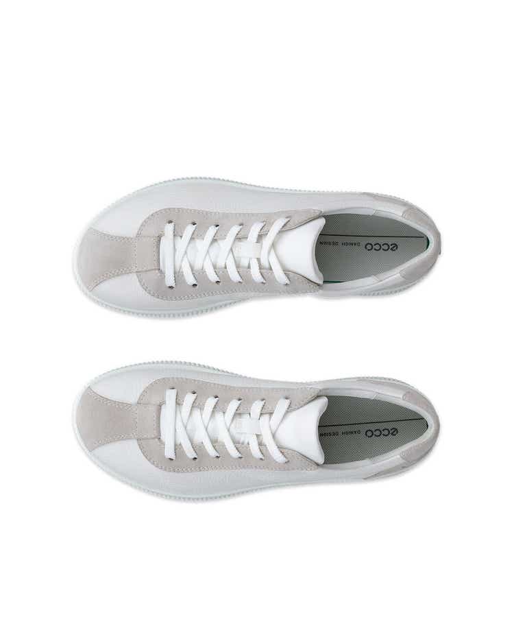 Women's ECCO® Soft Zero Leather Sneaker | White