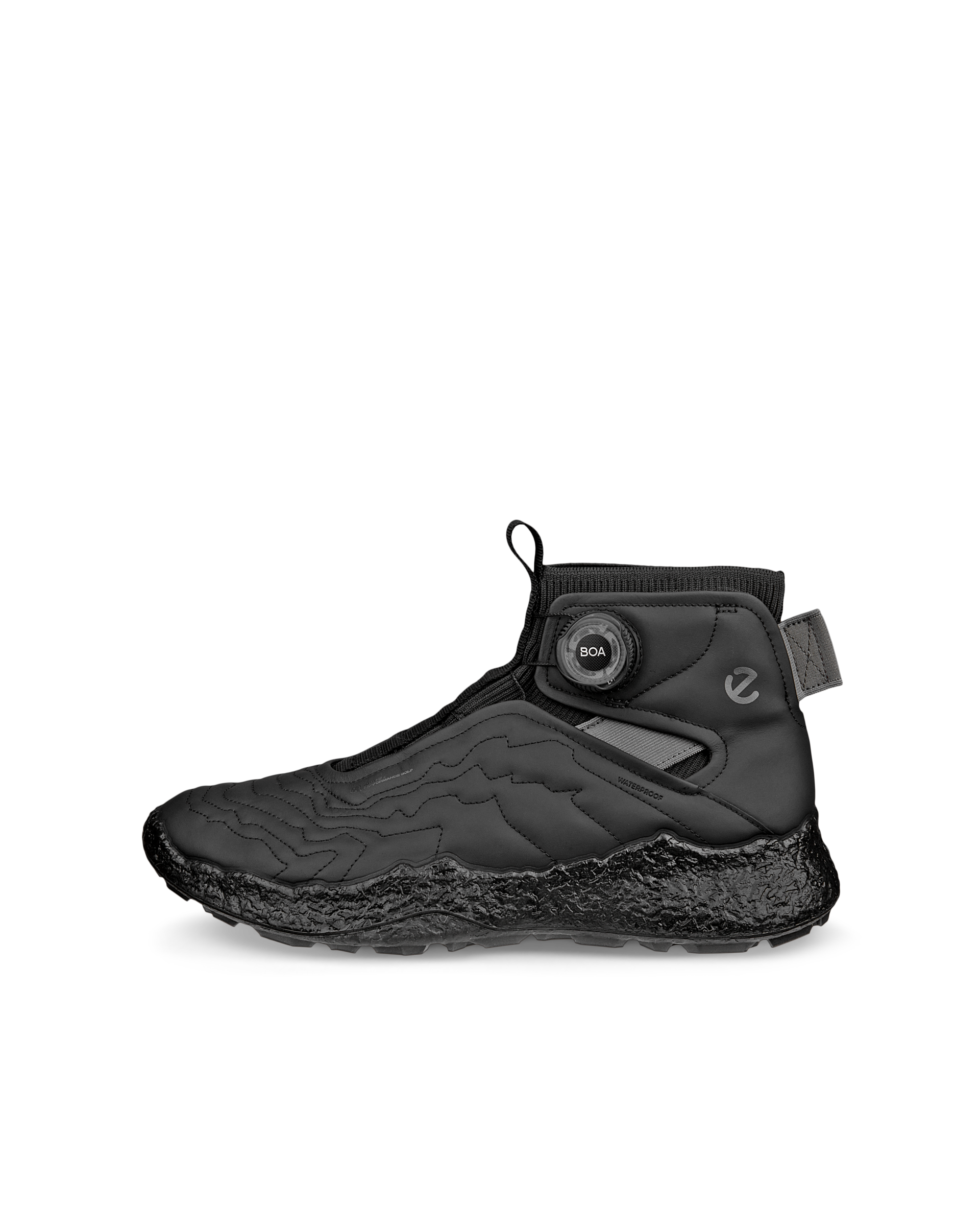 Men's ECCO® GOLF BIOM H5 Leather Waterproof Golf Shoe | Black