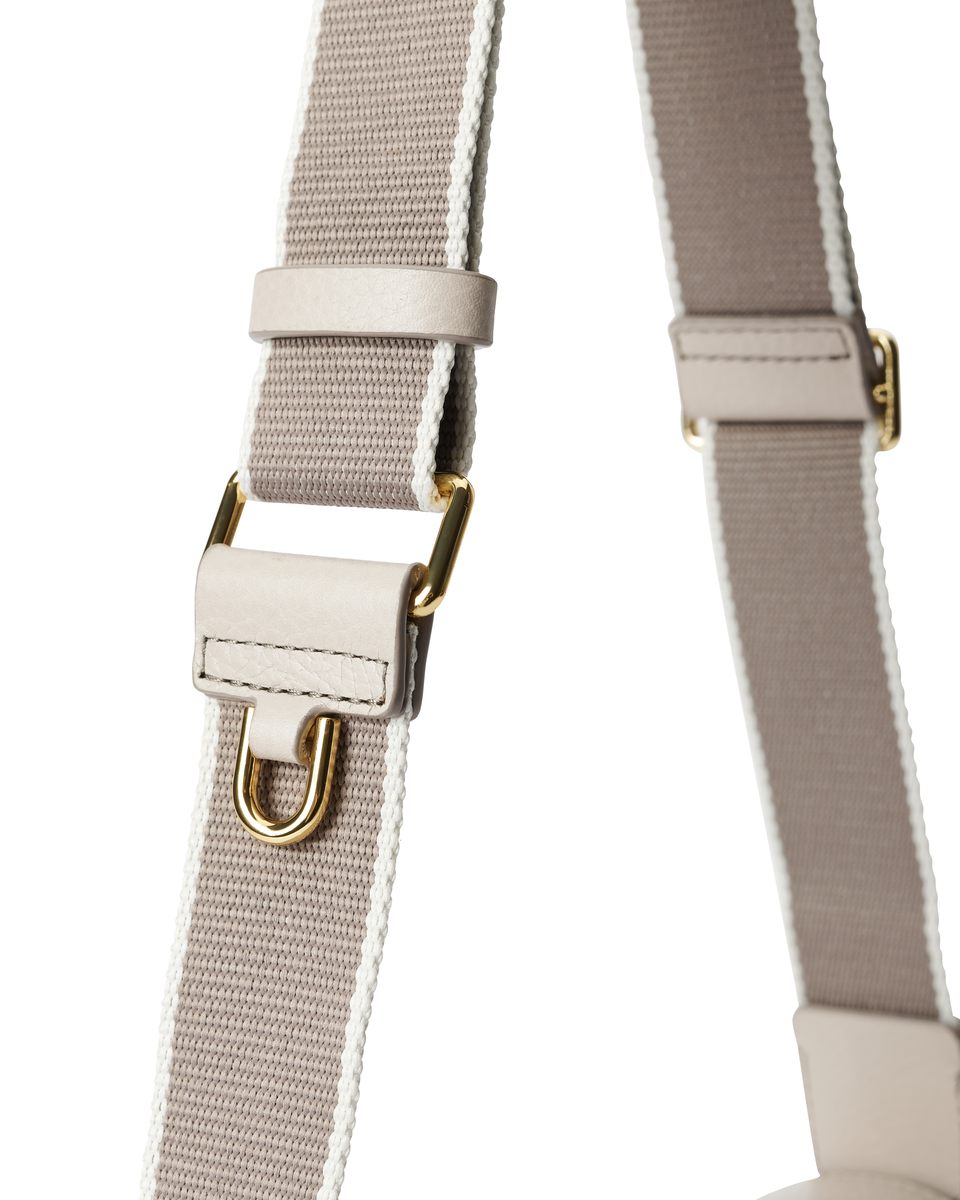 ECCO® Leather Saddle Bag | Beige