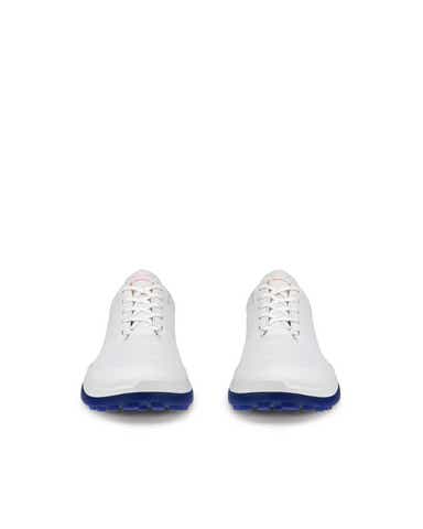Men's ECCO® Golf LT1 Leather Waterproof Golf Shoe | White