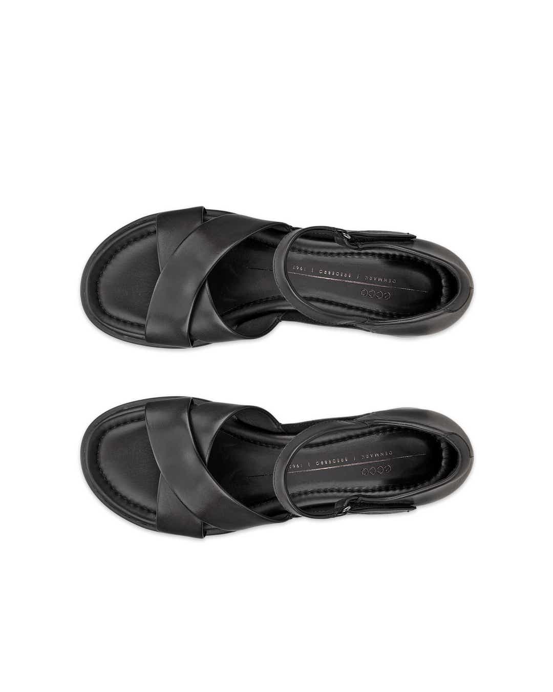 Women's ECCO® Sculpted LX 35 Leather Heeled Sandal | Black