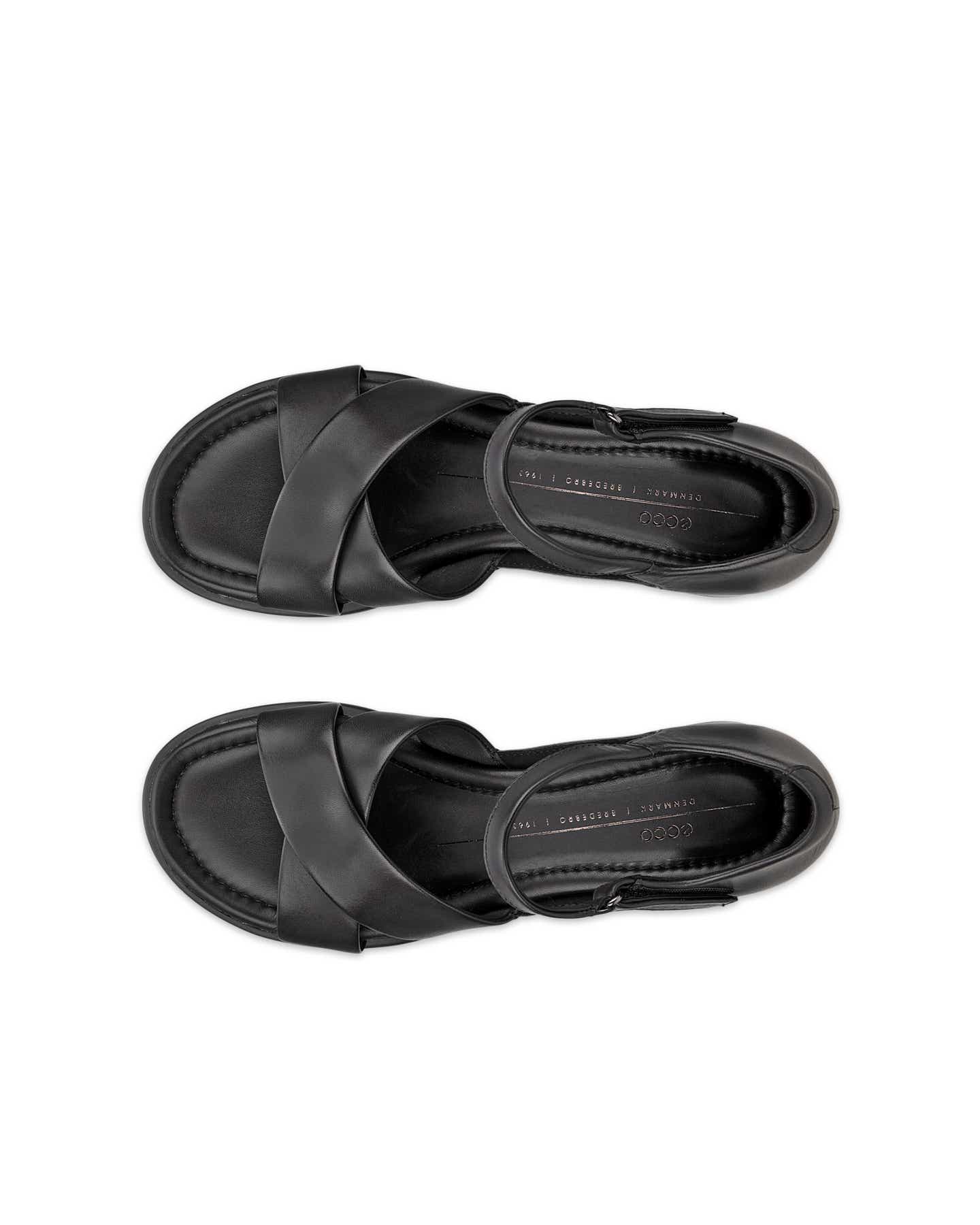 Women's ECCO® Sculpted LX 35 Leather Heeled Sandal | Black