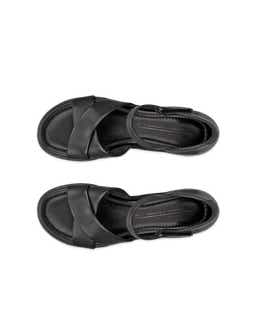 Women's ECCO® Sculpted LX 35 Leather Heeled Sandal | Black