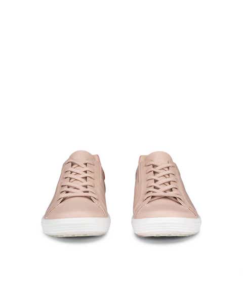 Women's ECCO® Soft 7 Leather Sneaker | Pink