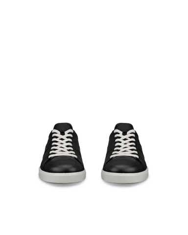 Women's ECCO® Street Lite Leather Sneaker | Black