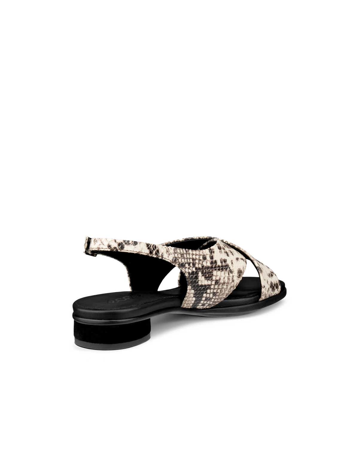 Women's ECCO® Sculpted Alba 25 Leather Heeled Slingback Sandal | Beige