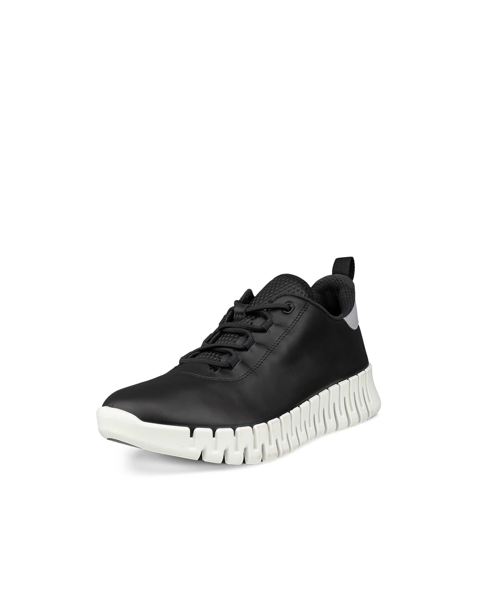Women's ECCO® Gruuv Leather Sneaker | Black