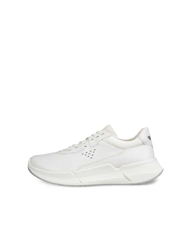 Men's ECCO® Biom 2.2 Leather Sneaker | White