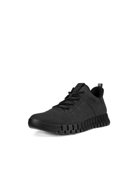 Men's ECCO® Gruuv Nubuck Sneaker | Black