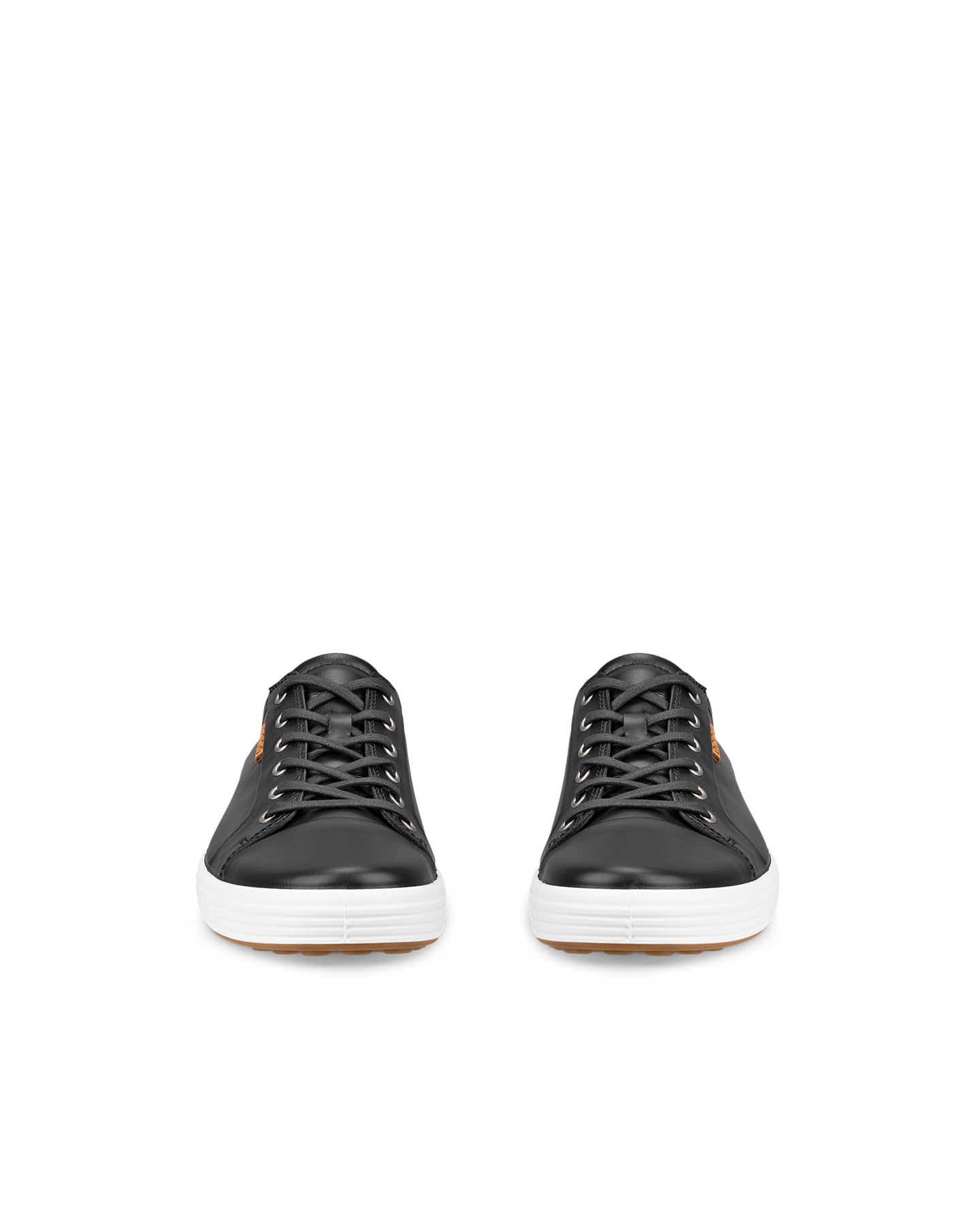 Men's ECCO® Soft 7 Leather Sneaker | Black