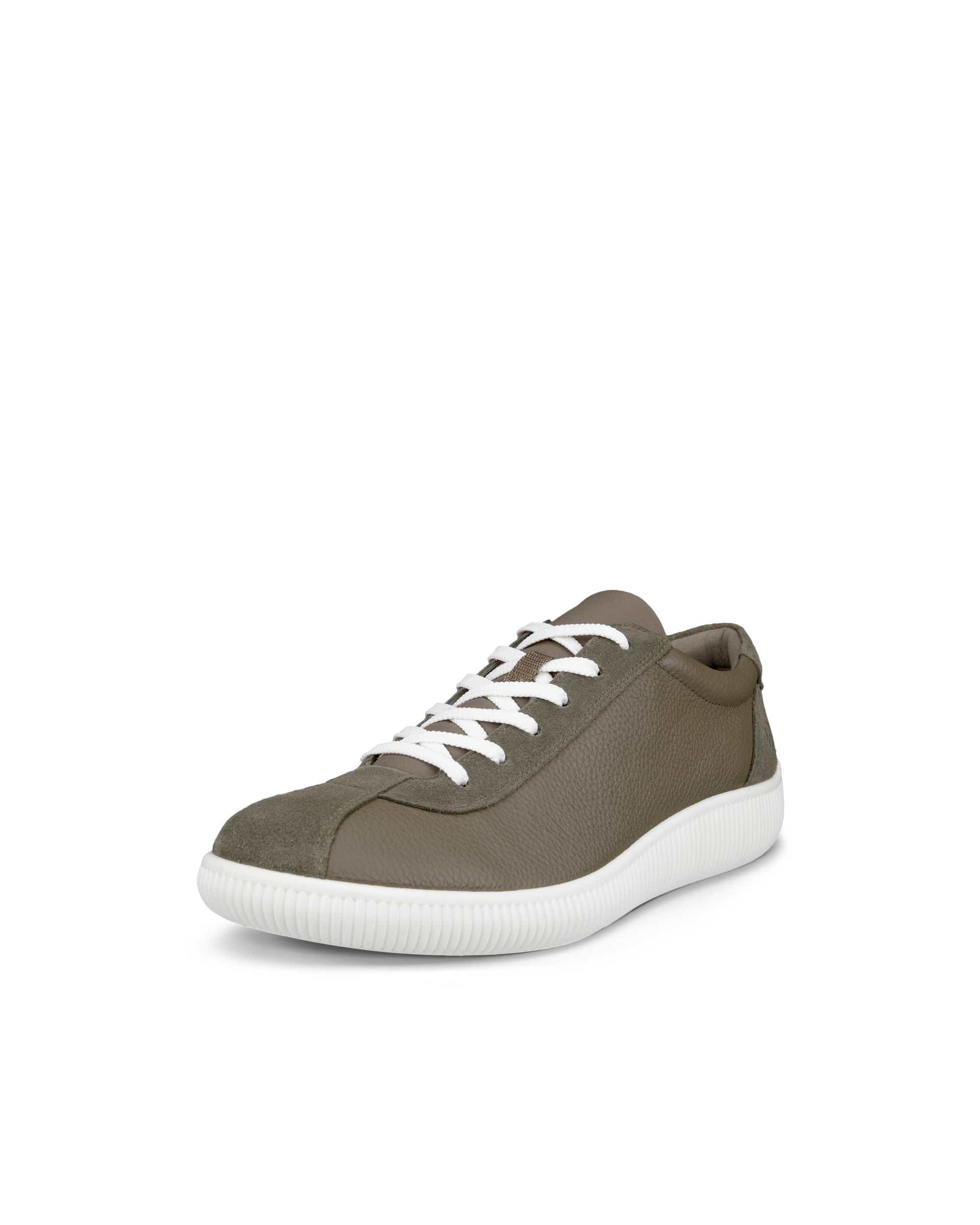 Men's ECCO® Soft Zero Leather Sneaker | Brown