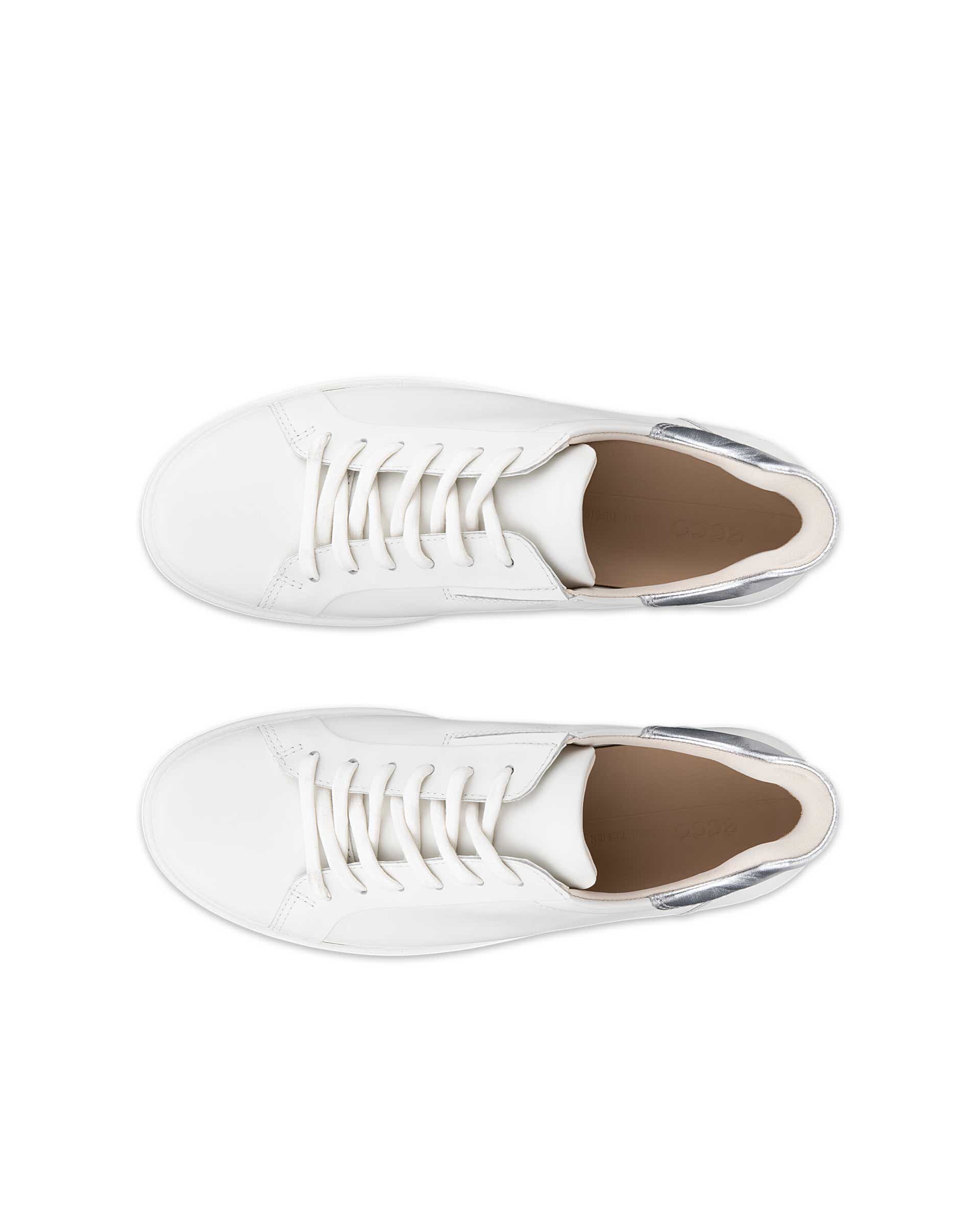 Women's ECCO® Soft 7 Leather Slip-In Sneaker | White